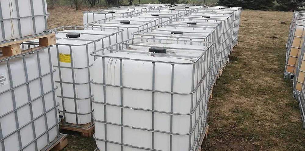 Pojemnik Zbiornik Mauzer Mauser 1000L, zbiornik na deszczówkę Zawiercie Centrum • OLX.pl