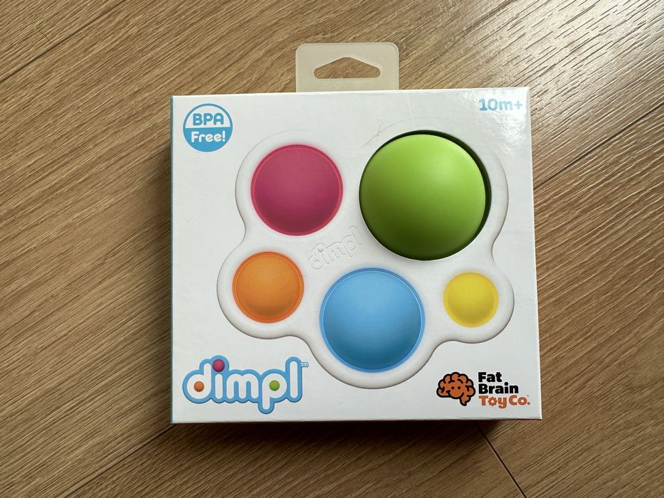 Fat Brain Toys Dimpl pop it sensoryczna zabawka dla dzieci bąbelki Reda • OLX.pl