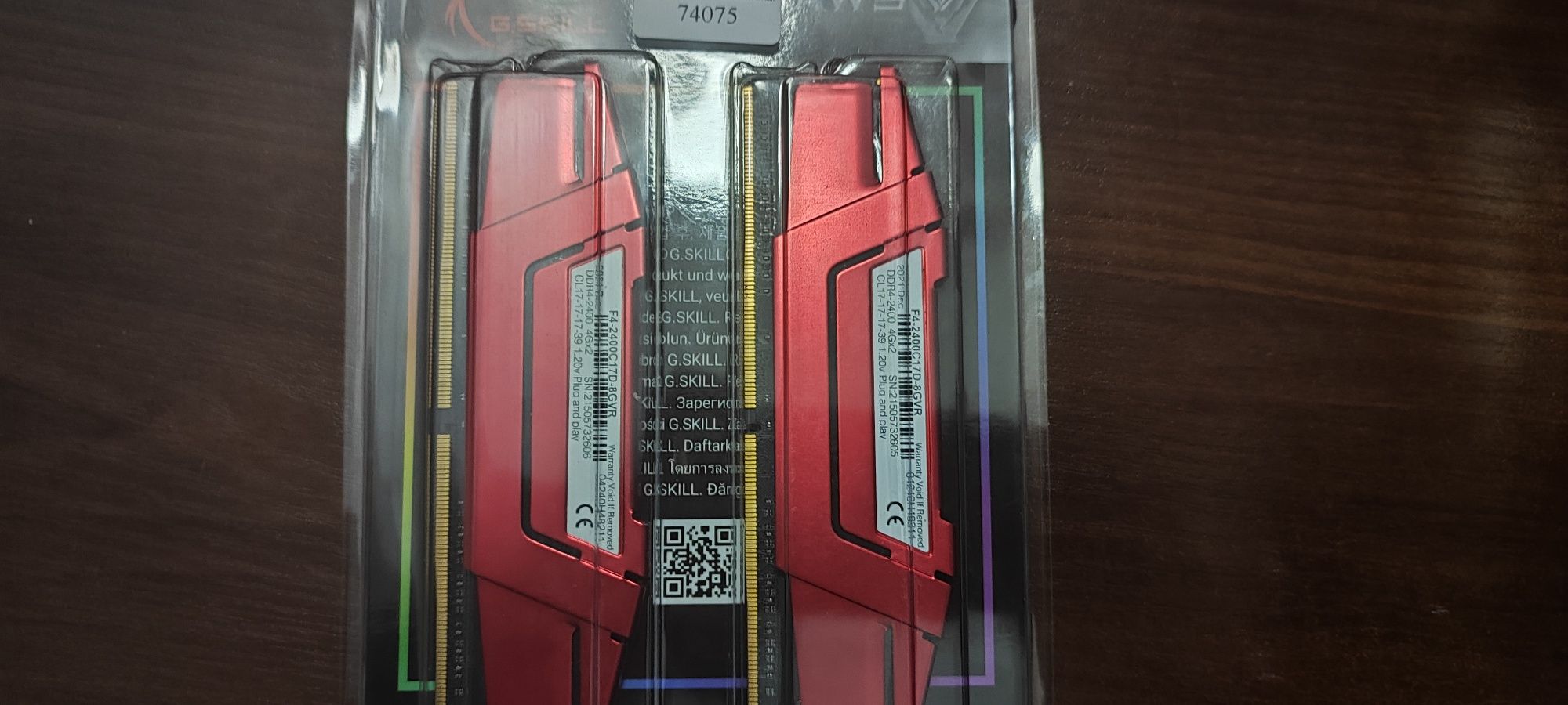 Оперативна память G Skill Ddr4 2400 2х4gb 699 грн Комплектующие и