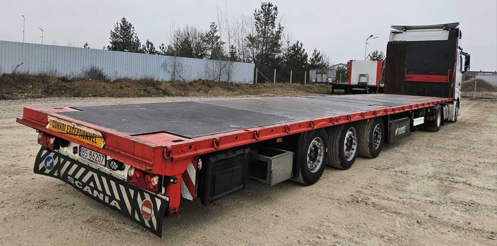 Naczepa platforma mega twist lock Suwałki • OLX.pl