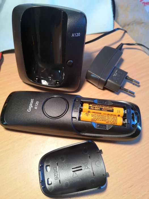 Telefon stacjonarny GIGASET A120 KOMPLET Z BATERIAMI Poznań Winogrady ...