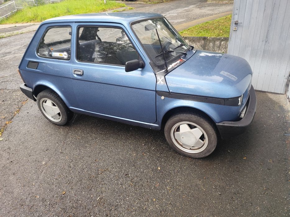 Fiat 126p To nie oryginał widać po malowaniu Cieszyn • OLX.pl