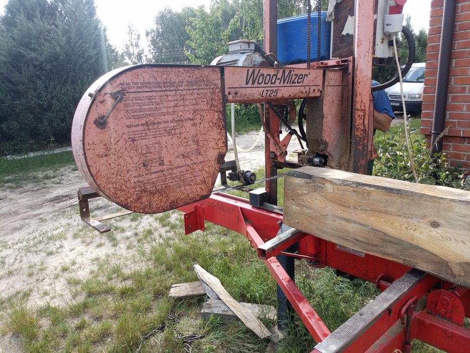 Trak tasmowy WOOD MIZER LT 25 orginalny made in USA transport gater ...