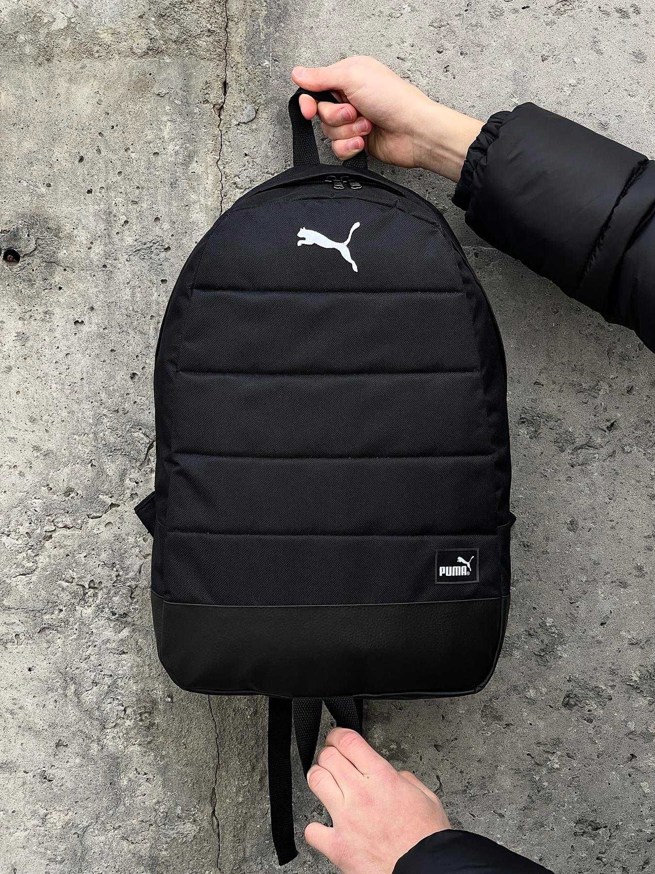 Рюкзак Матрас Черный Puma, пума Городской рюкзак Мужской портфель: 420 ...