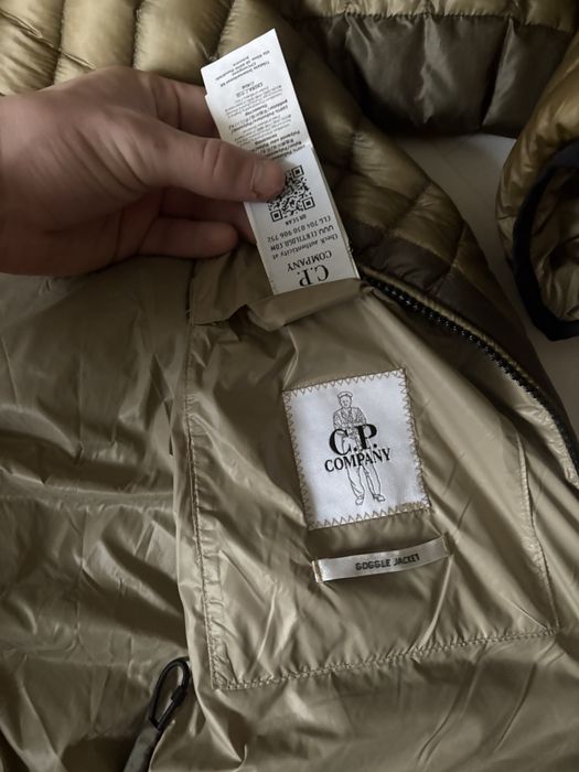 Мужская пуховая куртка C.P. Company D.D. Shell Hooded Goggle Jacket: 17 ...