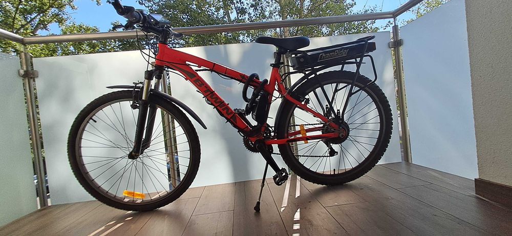 Rower elektryczny B’TWIN Rockrider 340 | 36V 250W | Bateria 20Ah Warszawa Białołęka • OLX.pl