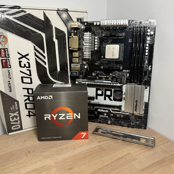 Потужний комплект Ryzen 7 5700X, материнка X370: 9 900 грн. - Комплектующие и аксессуары Харьков ...