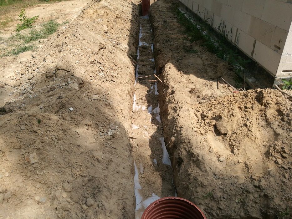 Odwodnienie, odwodnienia terenu, rynny, drenaż, Moja Woda Mińsk ...