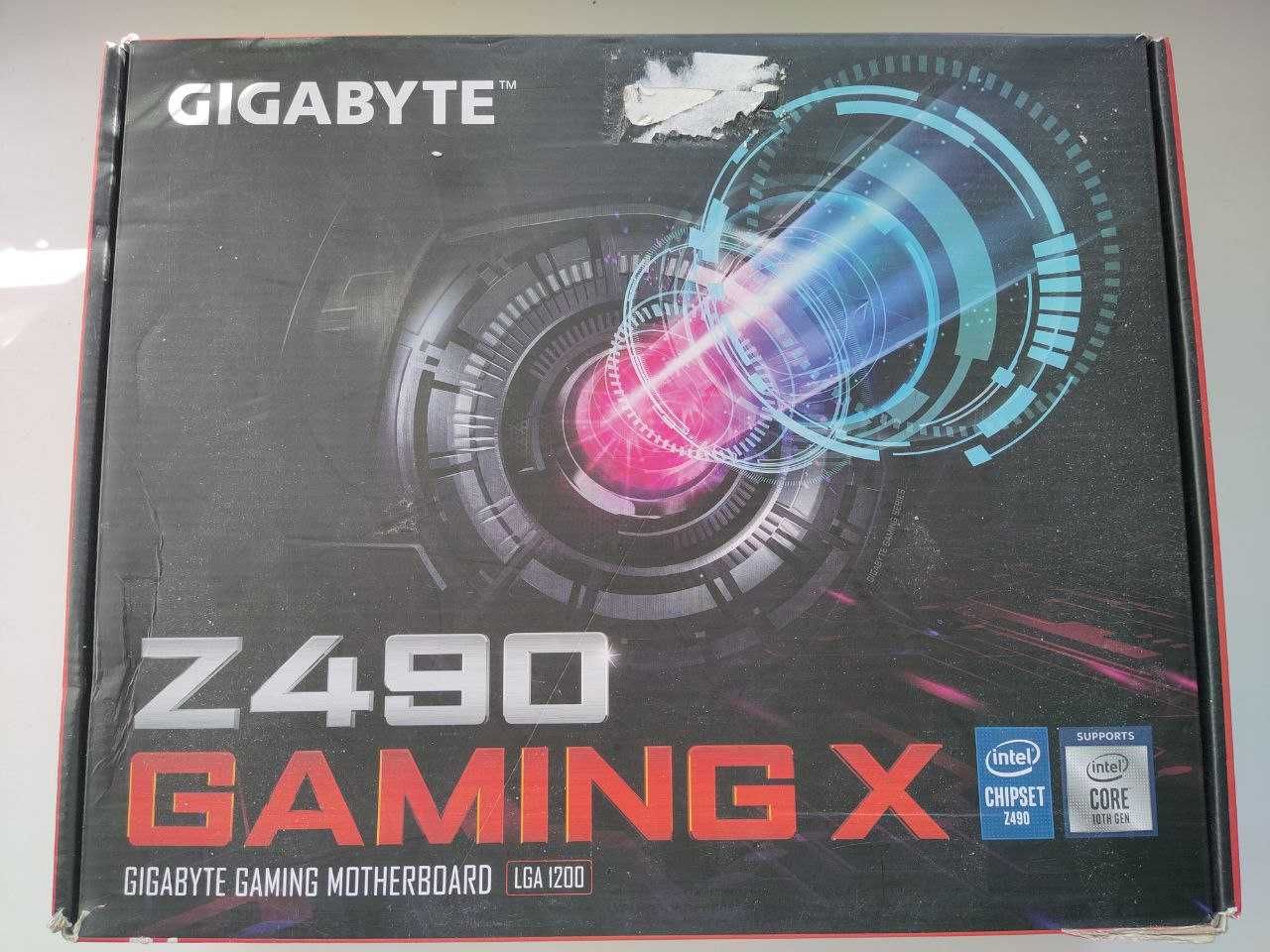 Материнская плата Gigabyte Z490 GAMING X сокет LGA 1200, чипсет Z490: 4 ...