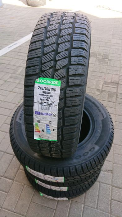 NOWE opony całoroczne 215/70R15C Goodride SW613 dostawcze BUS WYSYŁKA Lublin • OLX.pl