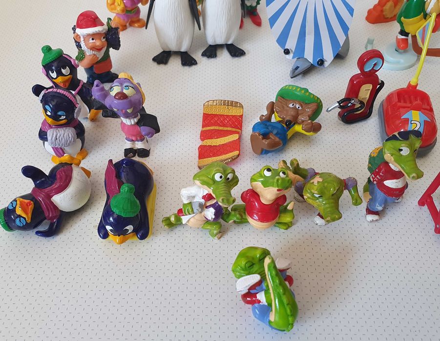 37 Figuras / Bonecos / toys, da Kinder Surpresa (Ferrero) - Anos 80 ...