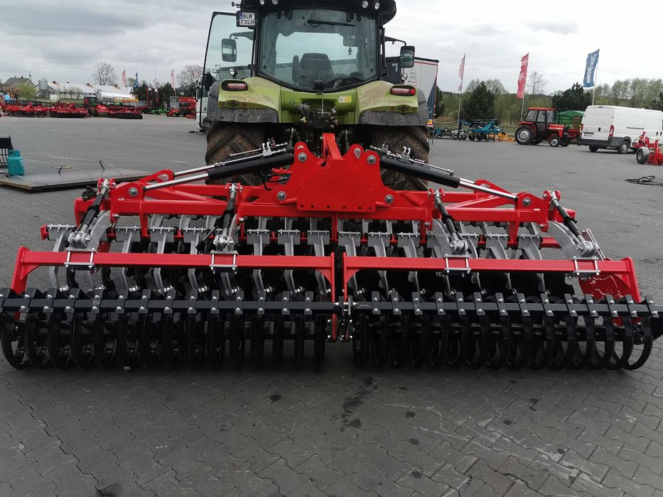 Brona talerzowa Zabiel hydrauliczna 4 m 2024 ROK dostawa OD RĘKI Kielce ...