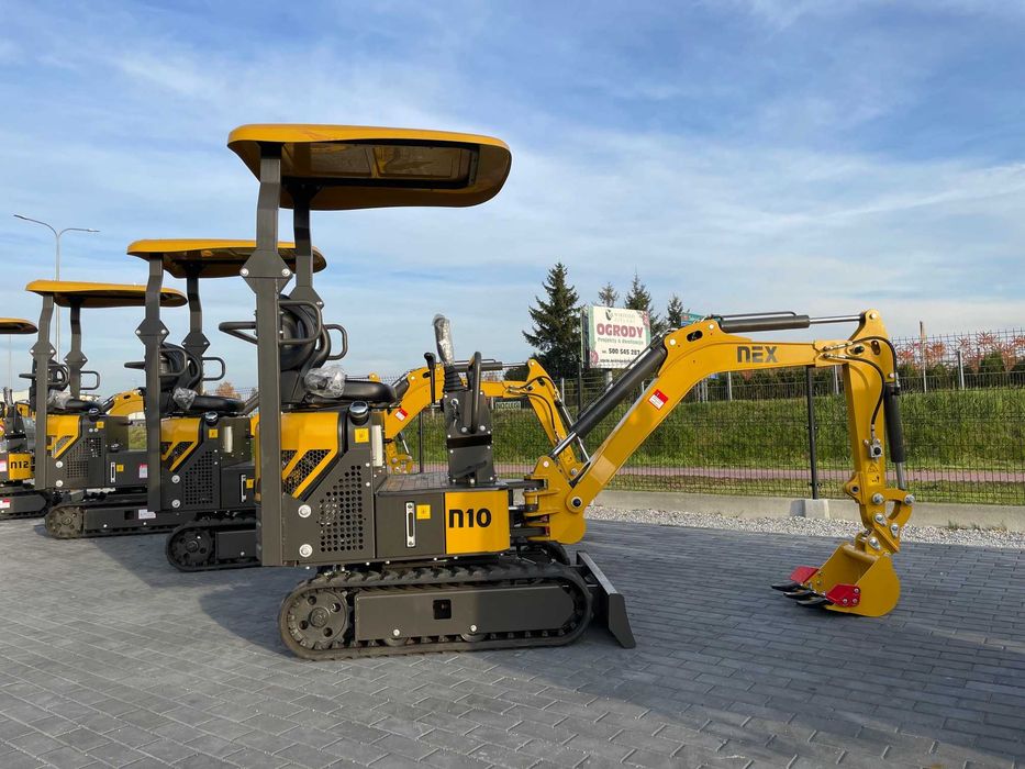 NEX N10 nowa minikoparka 1,1 Tony Brzeziny • OLX.pl