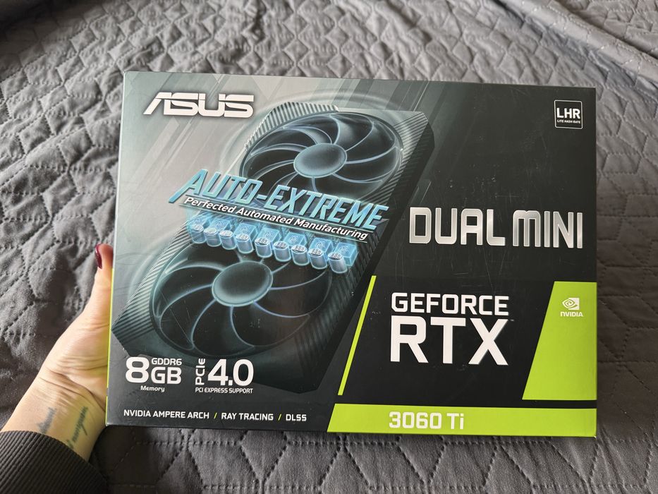 Нова відеокарта asus geforce rtx 3060 ti 8 gb: 17 000 грн. - Комплектуючі та аксесуари Степова ...