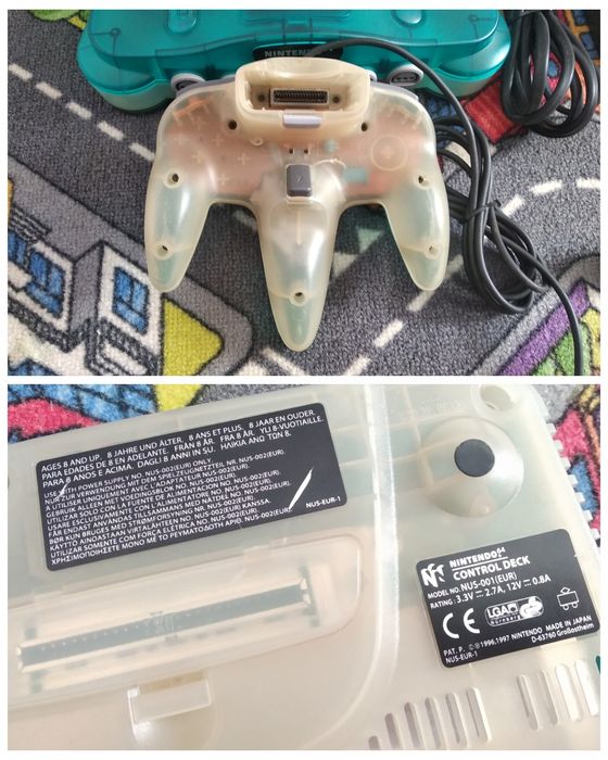 Nintendo 64 n64 pal crystal ice blue limited edition: 7 900 грн ...
