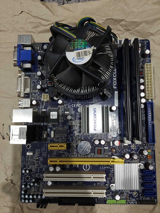 Комплект Pentium E6600 + 2gb ram + материнка Foxconn G41MXP: 340 грн ...