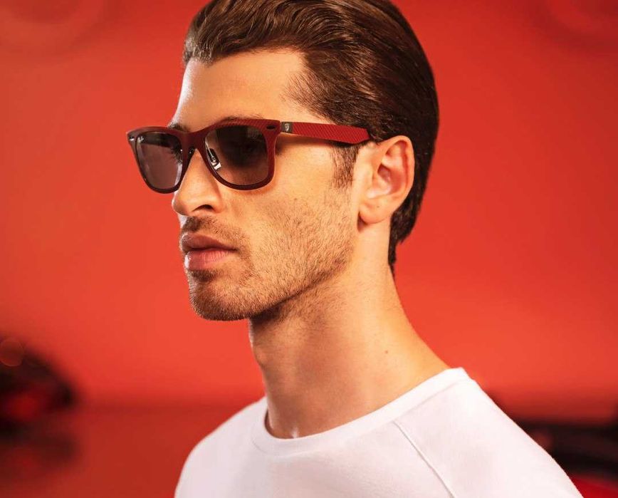 Солнцезащитные очки Ray-Ban WAYFARER HYPERCARBON 499P FERRARI: 20 000 ...