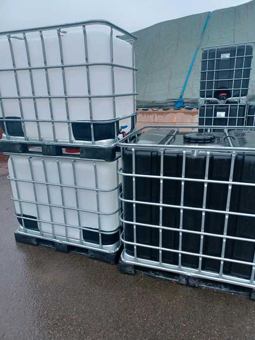 Zbiornik 1000L MAUZER Białe/Czarne - Dostawa Cała Polska Katowice Bogucice • OLX.pl