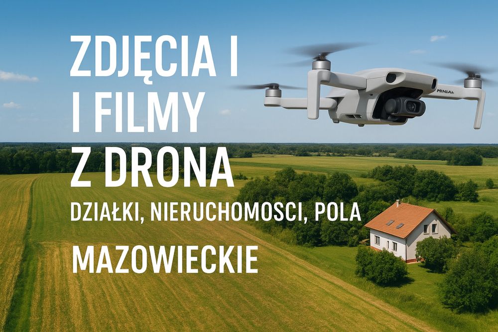 Zdjęcia i filmy z drona Ząbki • OLX.pl