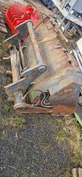 Łyżka do ładowarki Volvo ahlmann jcb z wysokim wysypem szybko złącze Biała • OLX.pl