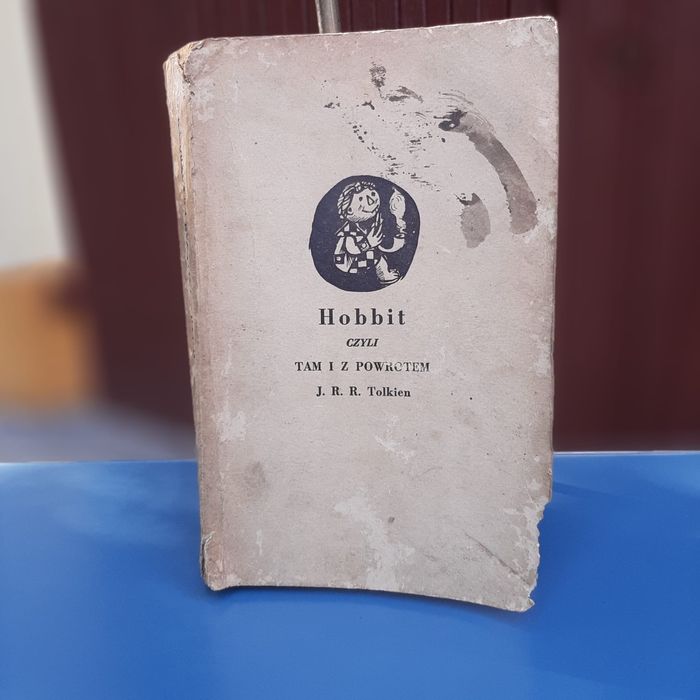 Pierwsze wydanie 1960 Hobbit czyli tam i z powrotem Tolkien Zielona ...