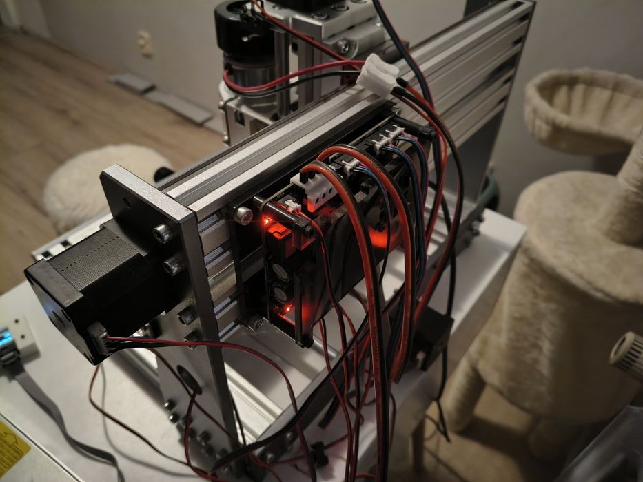 Frezarka CNC Genmitsu 3020-PRO MAX – jak nowa, kompletna, gotowa do pr ...