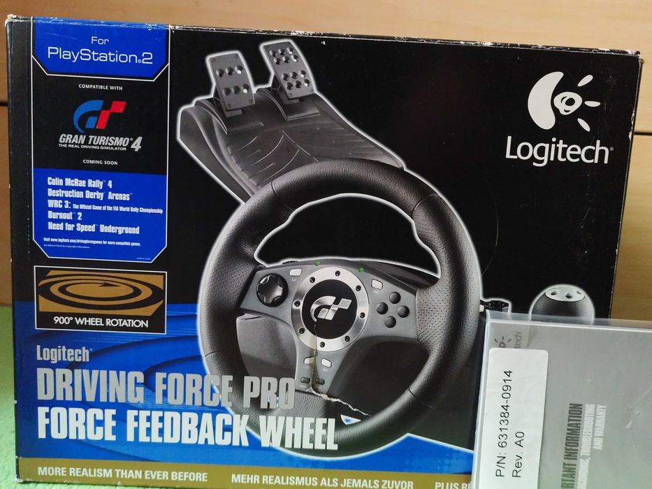 Руль кермо Logitech Driving Force PRO Force feedback: 4 400 грн ...
