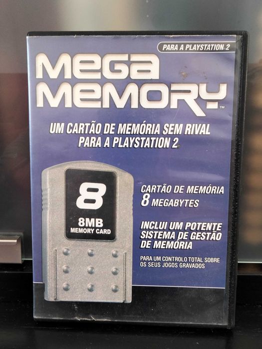Mega Memory Manager PS2 – CD e Manual Original Mafamude E Vilar Do ...