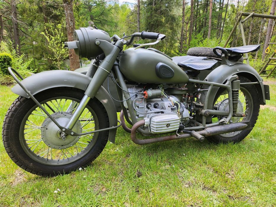 Motocykl Dniepr 650 Ural M72 Dziemiany • OLX.pl