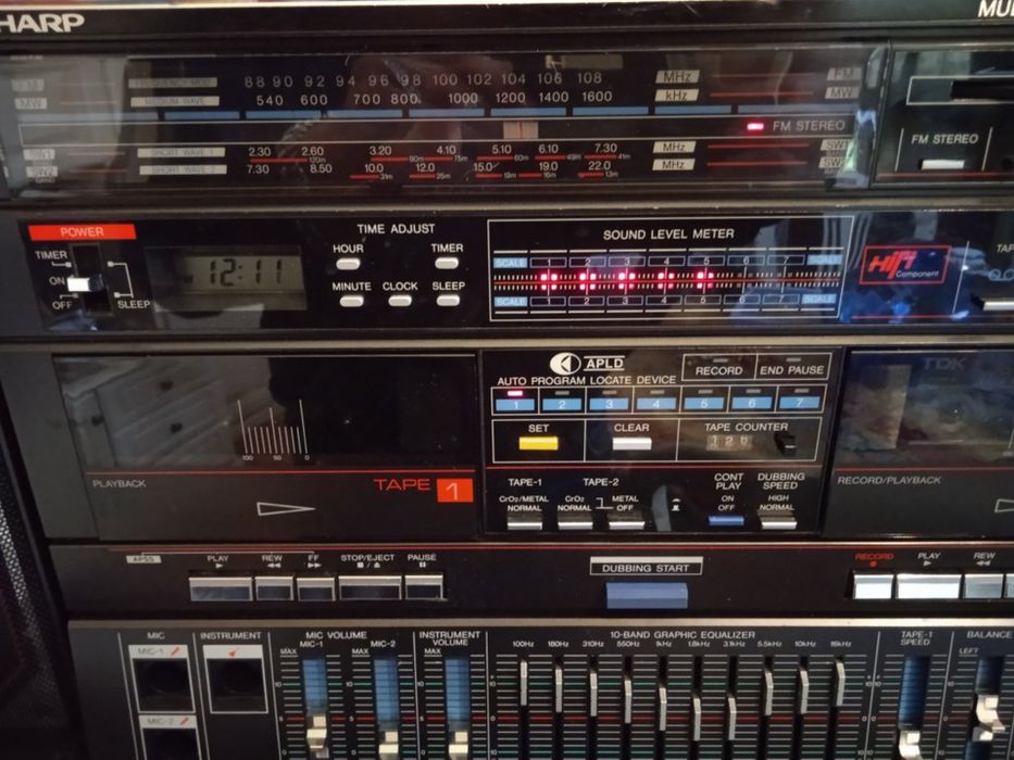 Sharp HK-9000 аудіо vintage system retro audio: 40 000 грн. - Магнитолы ...