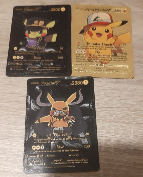 Cartas Pokemon Multi colors - Charizard, Dragonite, Blastoise, Pikachu ...