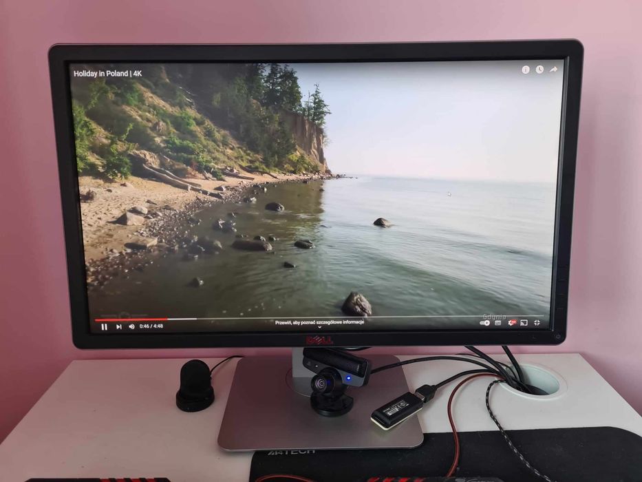 Monitor dell 22 cale stan idealny Poznań Rataje • OLX.pl