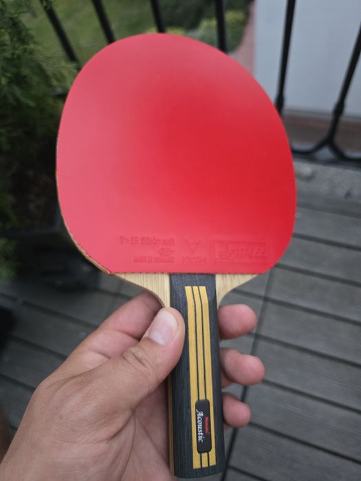 Nittaku Acoustic + Victas V>15 SS 2.0 + Nittaku Fastarc G1 2.0 Kraków Dębniki • OLX.pl