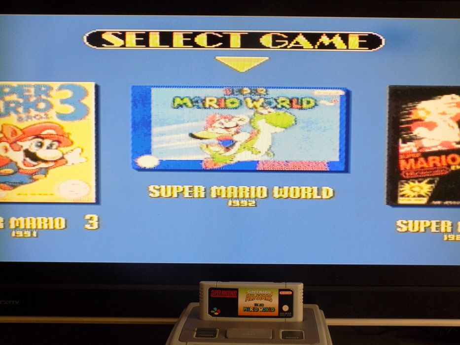 Super Mario All Stars + Super Mario World ( SNES/Super Nintendo ) Konin ...