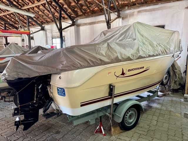 Quicksilver 460 Cabin 2004 – Tohatsu 50cv como novo – GPS, sonda ...