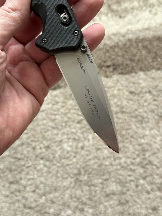 Складний ніж Benchmade Mini Rukus 615-1 Limited Edition 72 of 100.: 8 ...