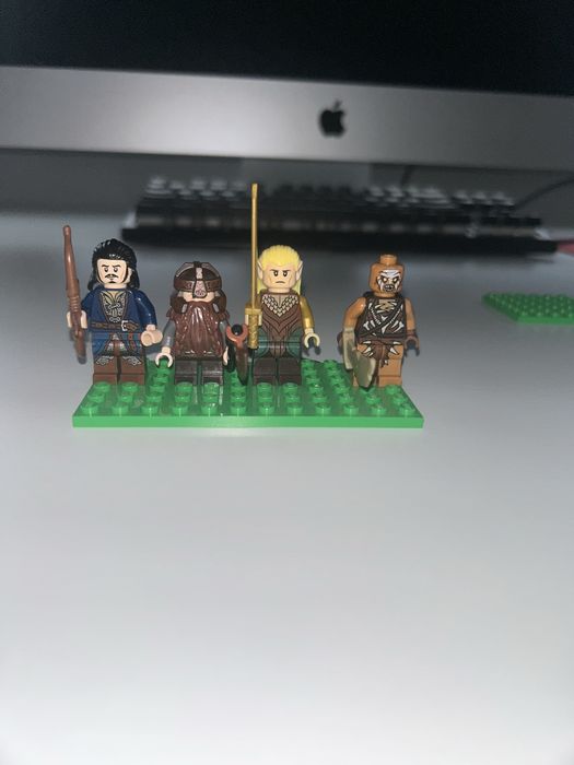 LEGO The Hobbit/Władca Pierścieni zestaw minifigurek | łucznik Bard ...