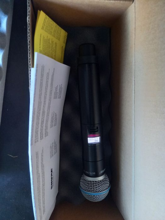 Mikrofon bezprzewodowy Shure QLXD Beta 58 Rzezawa • OLX.pl