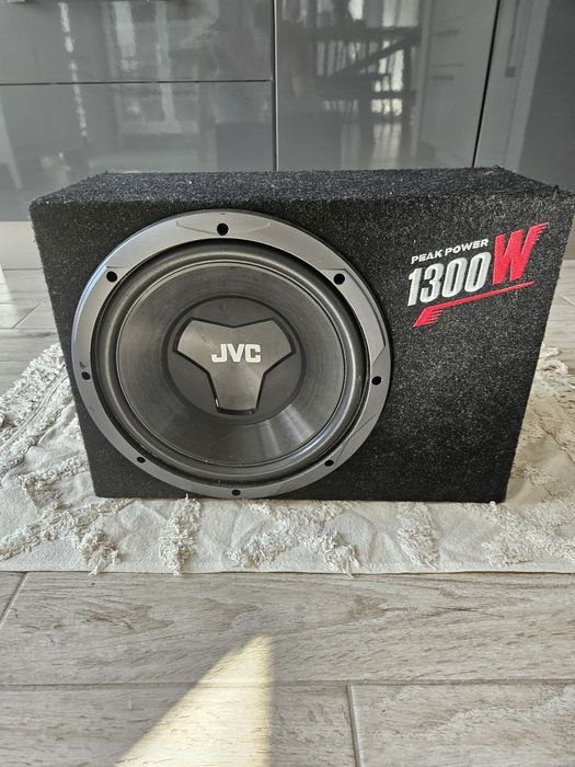 Głośni subwoofer JVC 1300 W Czerna • OLX.pl