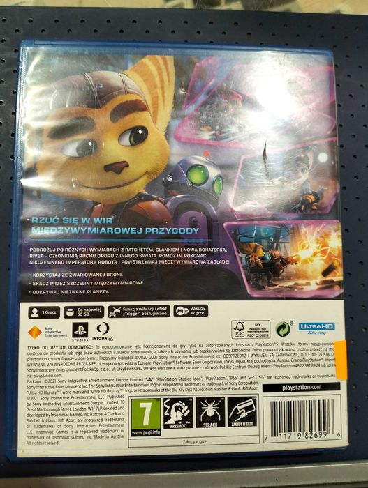 Ratchet & Clank Rift Apart PS5 Sklep Ostróda Ostróda • OLX.pl
