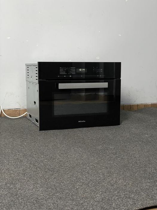 2в1 ДУХОВА ШАФА + Мікрохвильова піч Miele H6200 Чорний Обсидіан: 24 900 ...