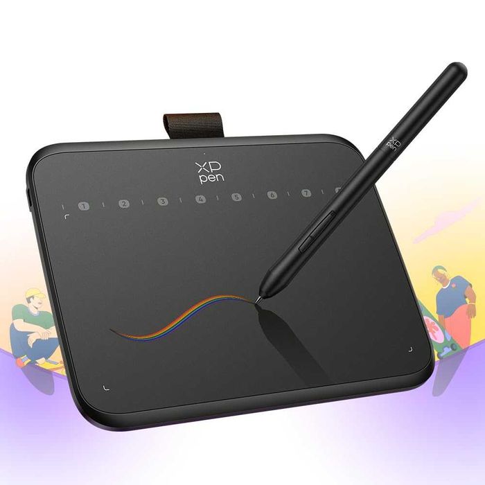 Новинка XP-Pen Deco 640 графічний планшет OSU 16X9" 16384 рівні натиск ...