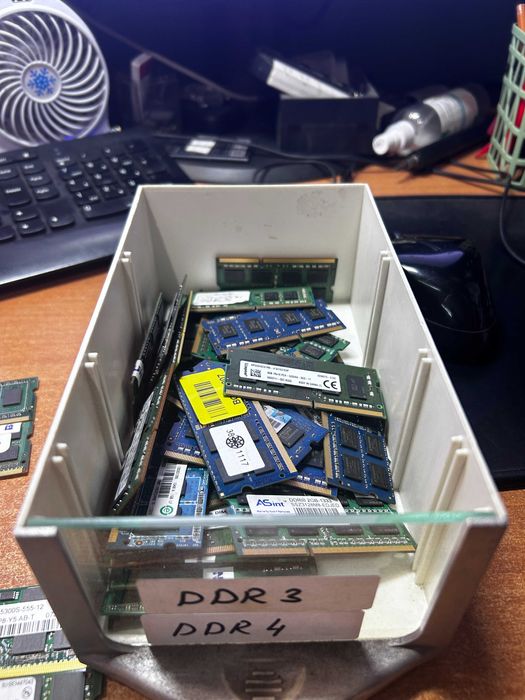 Оперативна память для ноутбуків DDR1 DDR2 DDR3 DDR4 256/512/1/2/4/8 гб ...