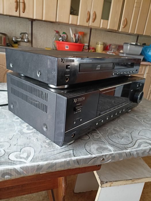 Wieża X4-TECH z odtwarzaczem CD Igliczyzna • OLX.pl