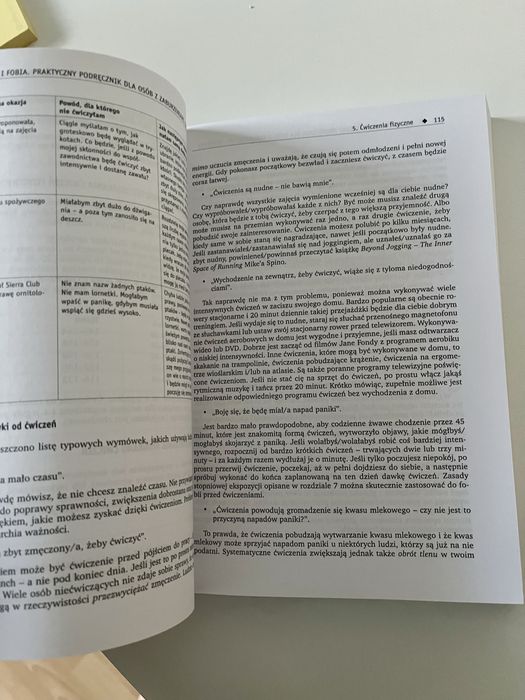 Lęk i fobia praktyczny podręcznik dla osób z zaburzeniami lękowymi ...