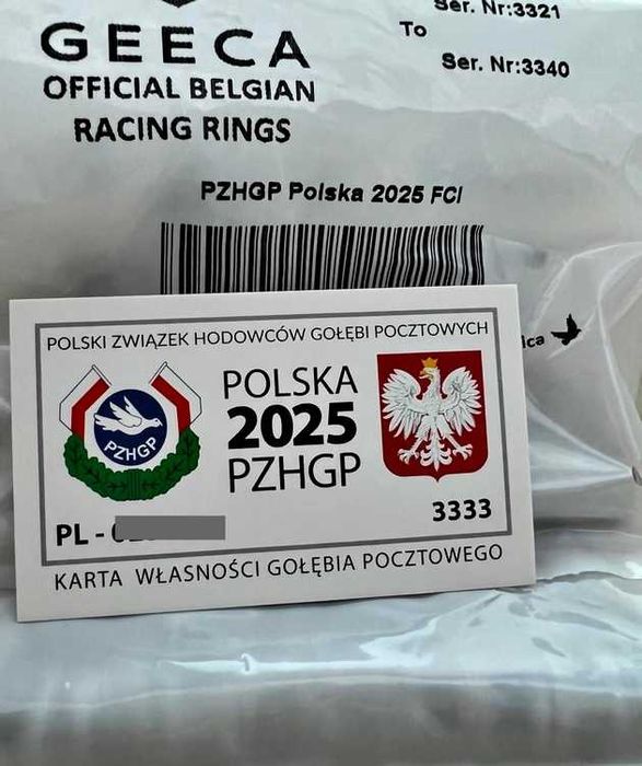 Obrączki dla Gołębi 2025 Tarnów • OLX.pl
