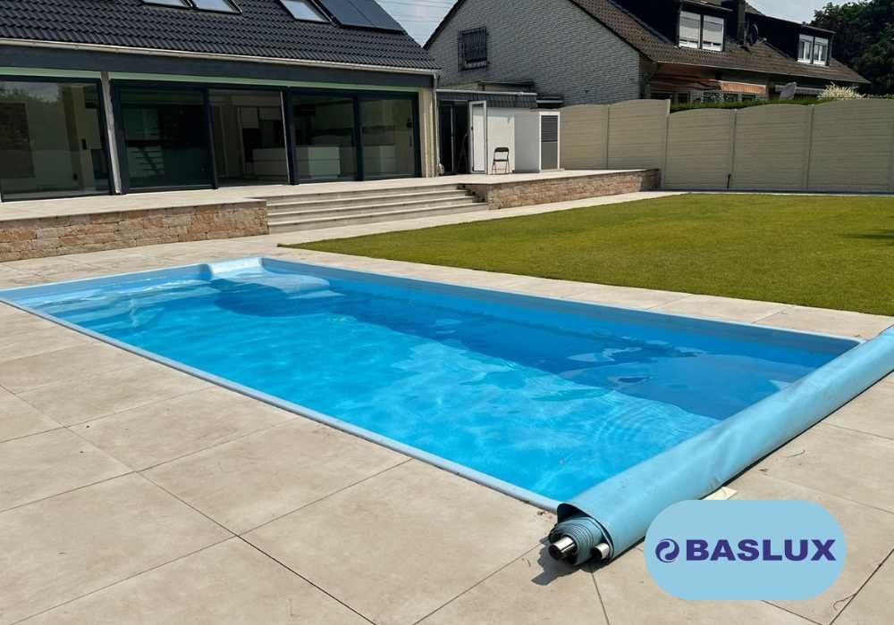 Basen ogrodowy wkopywany 6,50x3,00x1,5 komplet z zadaszeniem PRODUCENT ...