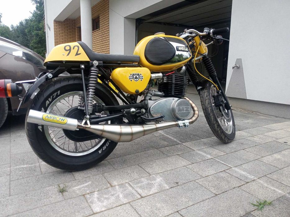 MZ TS 250 cafe racer; 1974r Królewiec • OLX.pl