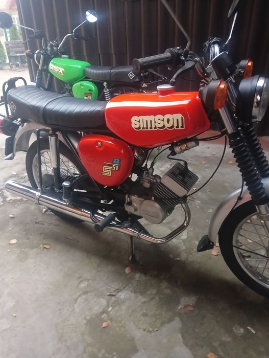 Motorower Simson S51 po kompletnej odbudowie ramy i silnika Tarnów • OLX.pl