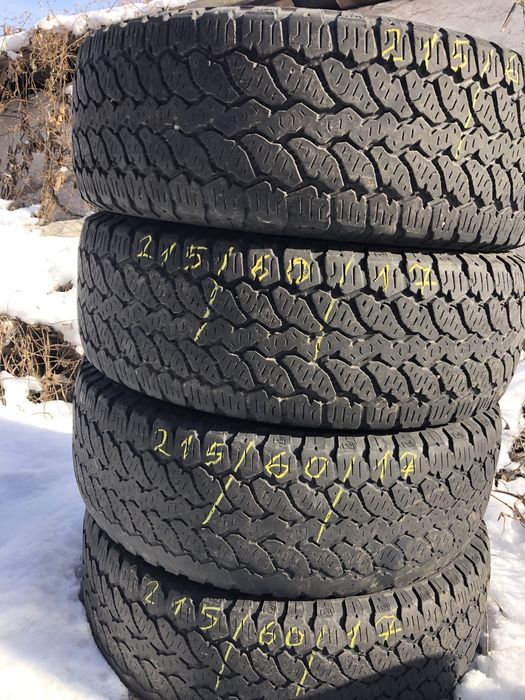 215/60/R17 General Grabber AT3, Зима, 4-шт: 900 грн. - Автошини Київ на Olx